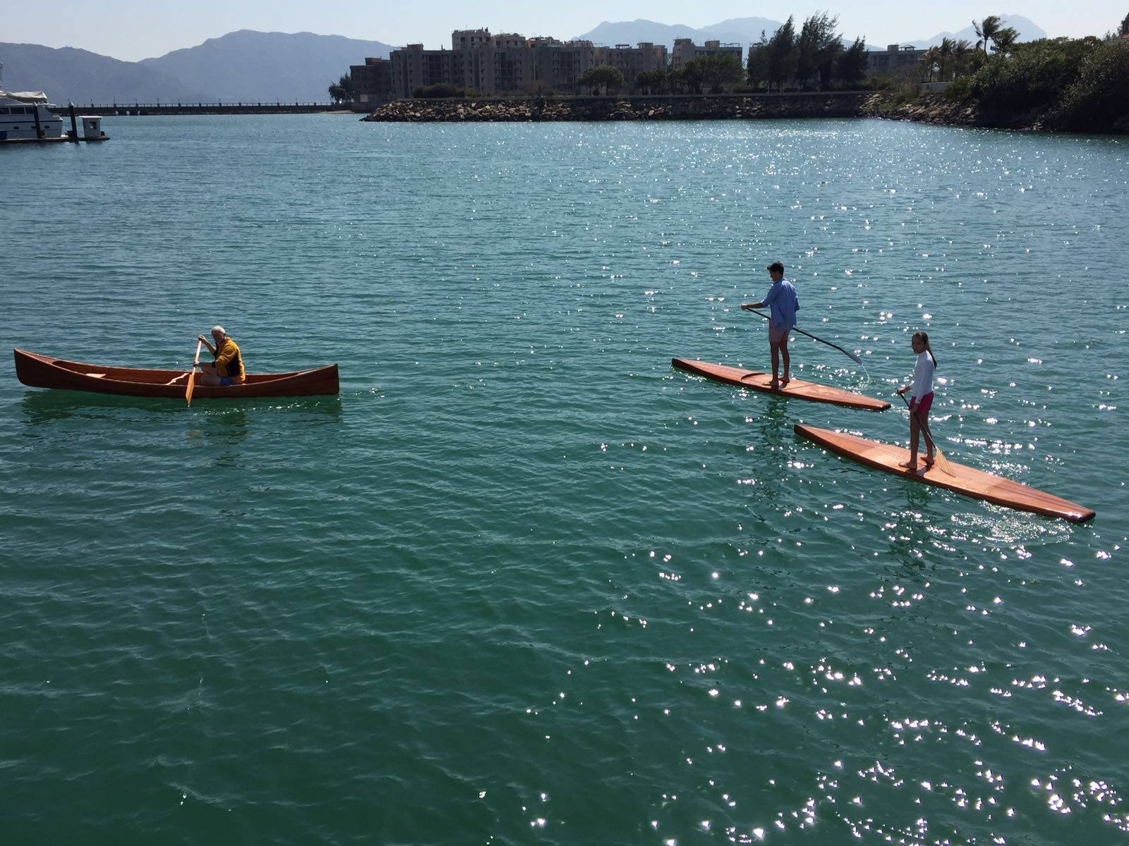 Trying them out! – Paddlesports Thailand